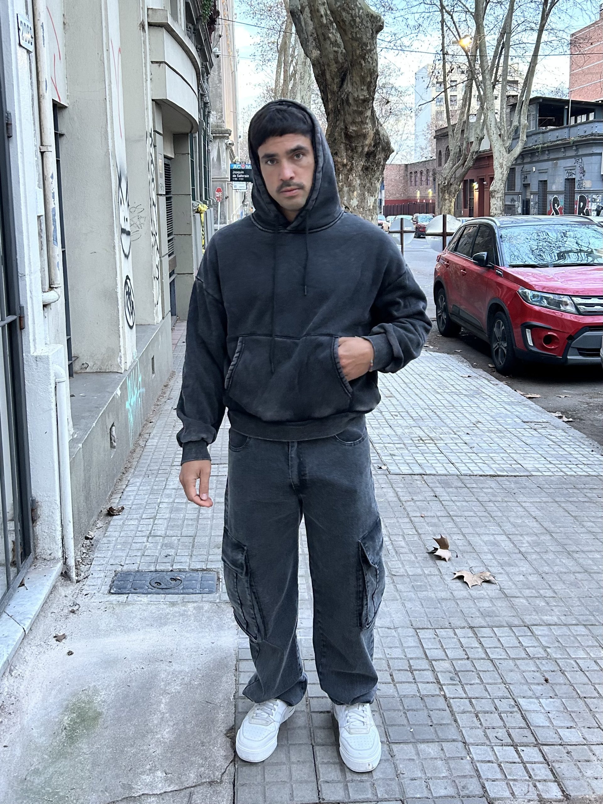 Canguro Boxy Basic black » Brokerswear